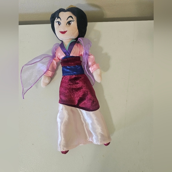 Disney | Toys | Disney Princess Mulan Plush Doll 4 Plush Toy | Poshmark